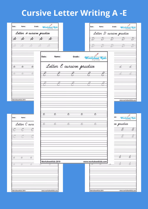 Cursive Writing A To Z Capital Letters Practice Sheets - Infoupdate.org Cursive Writing A To Z Capital Letters Practice Sheets - Infoupdate.org